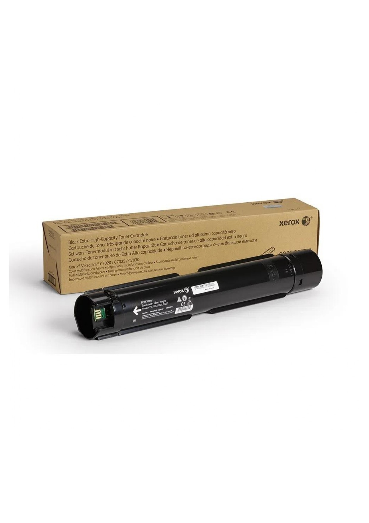 Front | TONER PRETO - IMPRESSORA XEROX VERSALINK C7020 / VERSALINK ...