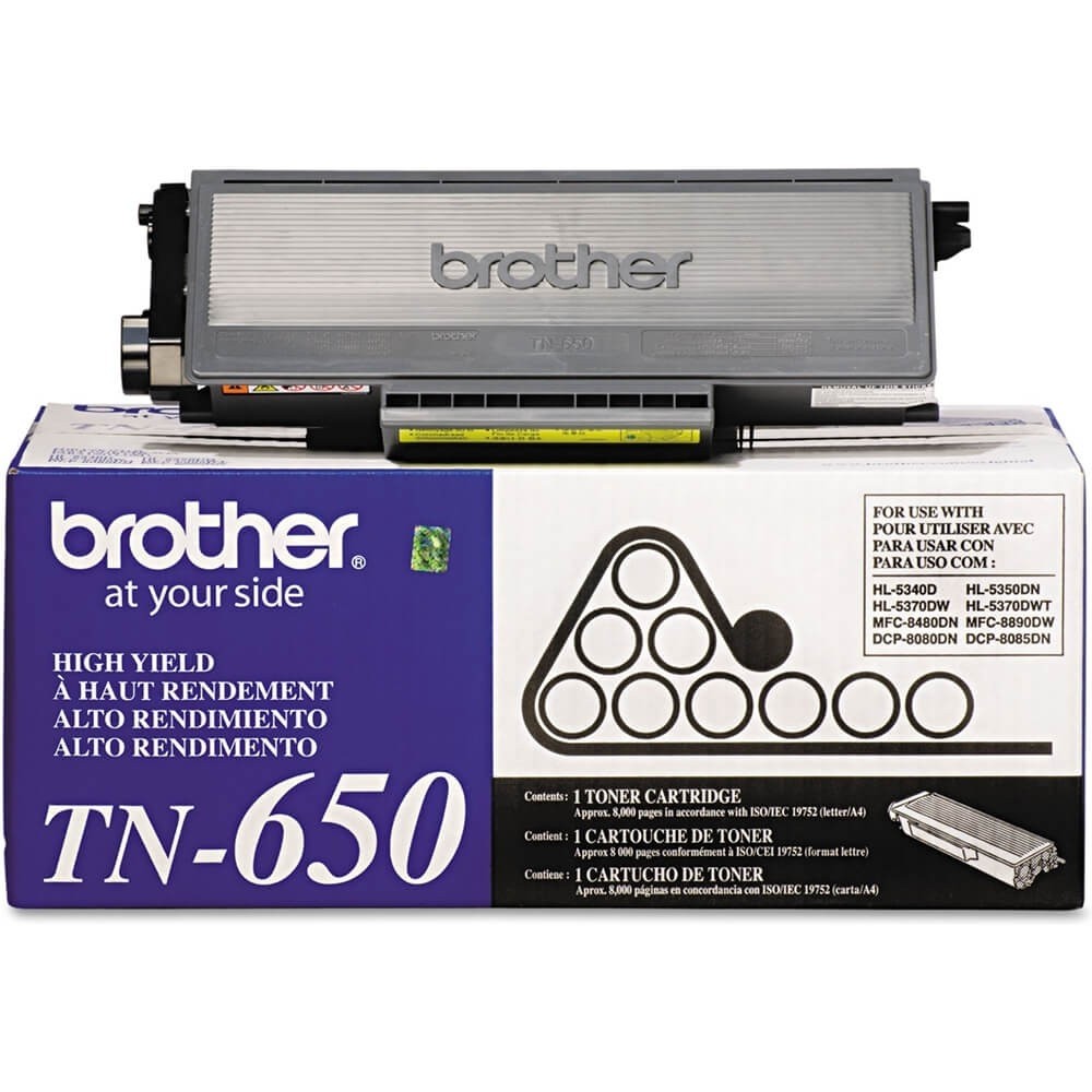Front | TONER BROTHER TN-650 ORIGINAL