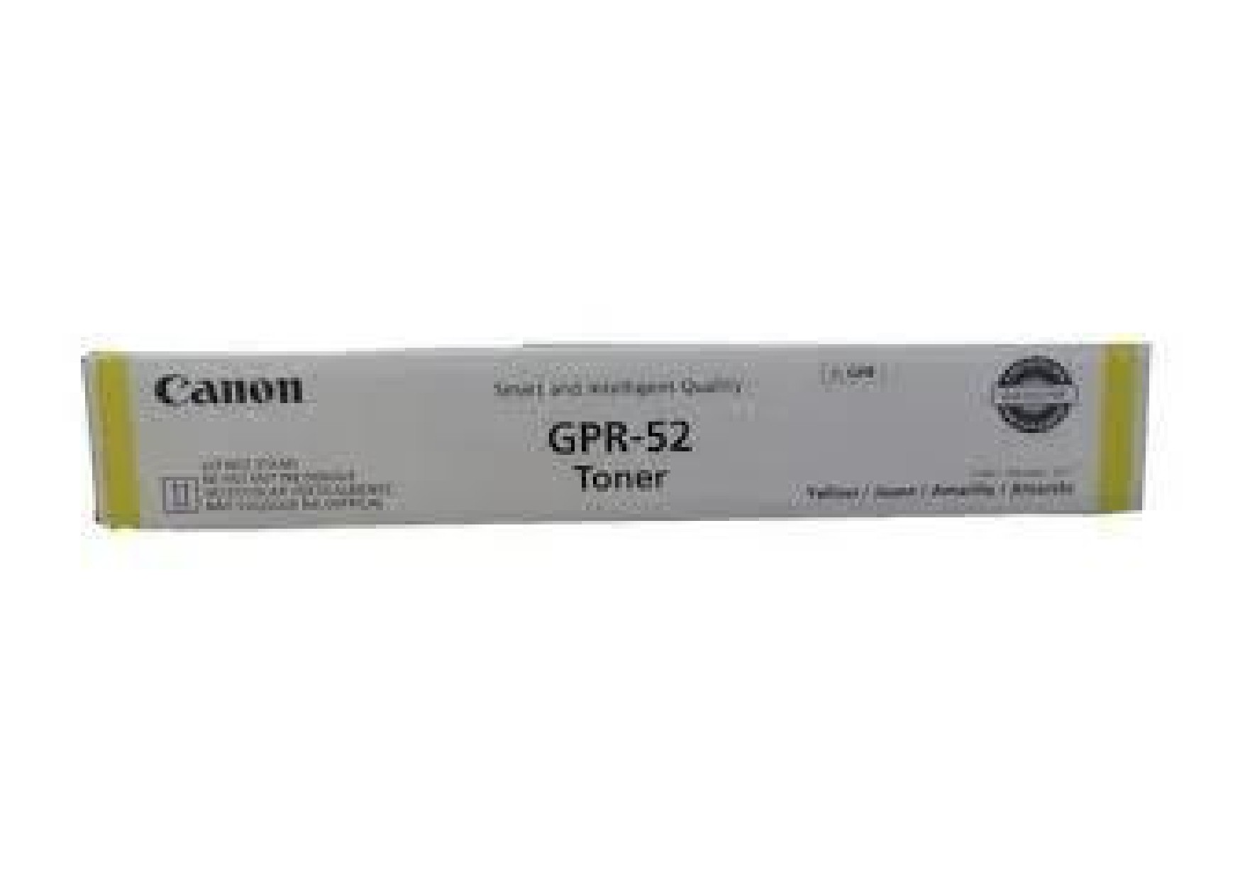 Front | TONER CANON GPR-52 YELLOW 9109B003AA ORIGINAL